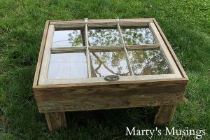 How to Make a Window Table (For the Rustic Look)
