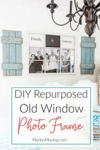 Old Window Photo Frame