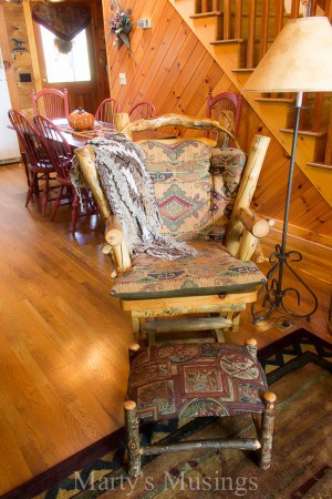 Rustic Cabin with Western Theme Decor