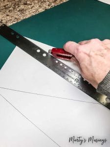 Easy Spring Banner from Scrapbook Paper Tutorial