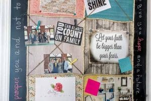 DIY Bulletin Board for Your Home Office - Marty's Musings