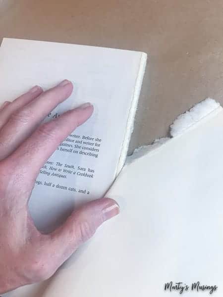 Stamped Books DIY [Tutorial using Chalk Paint] - Marty's Musings