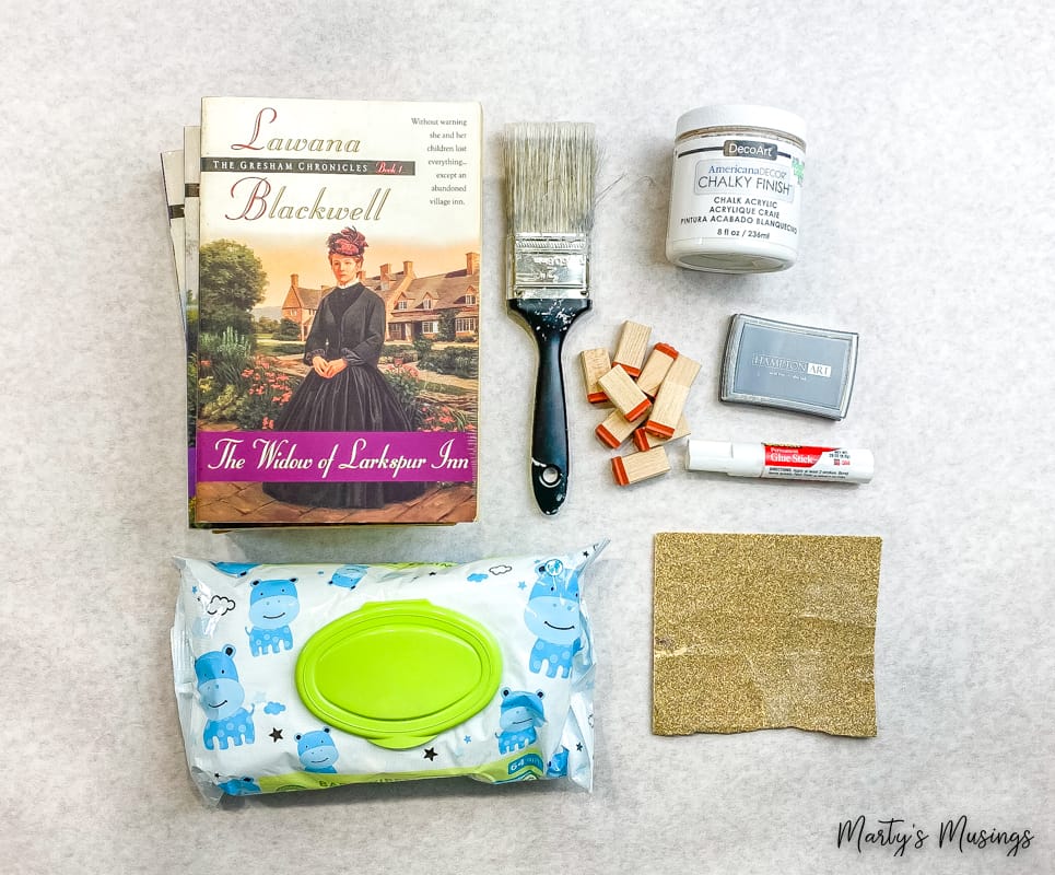 Stamped Books DIY - Marty's Musings