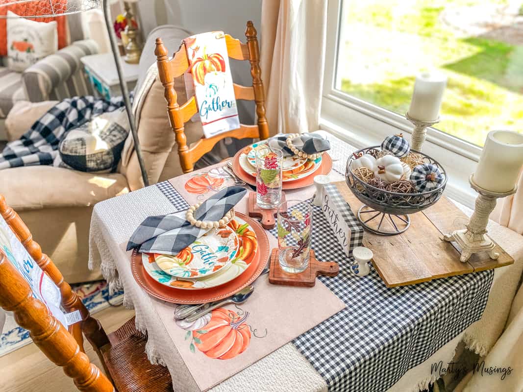 Cozy Fall Cottage Decor - Marty's Musings
